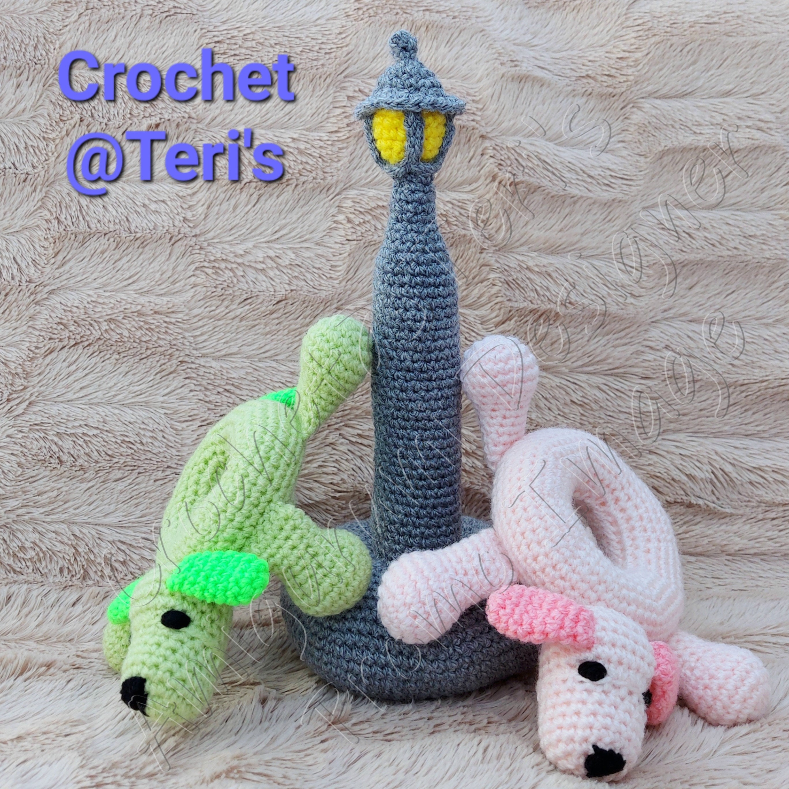 Dogs on a Lamp Post Stacker - Etsy