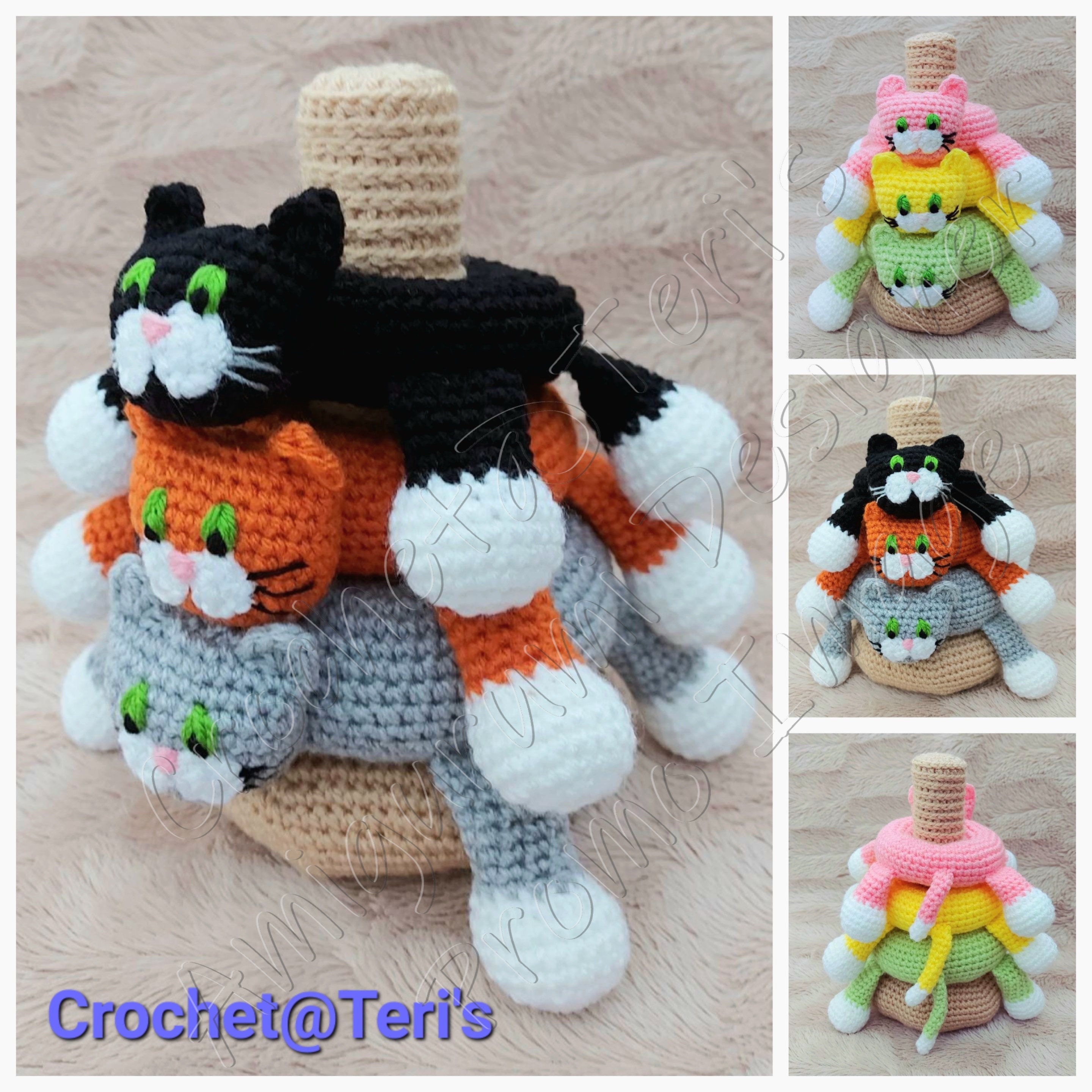 Purrfect Cat Stacker - Etsy New Zealand