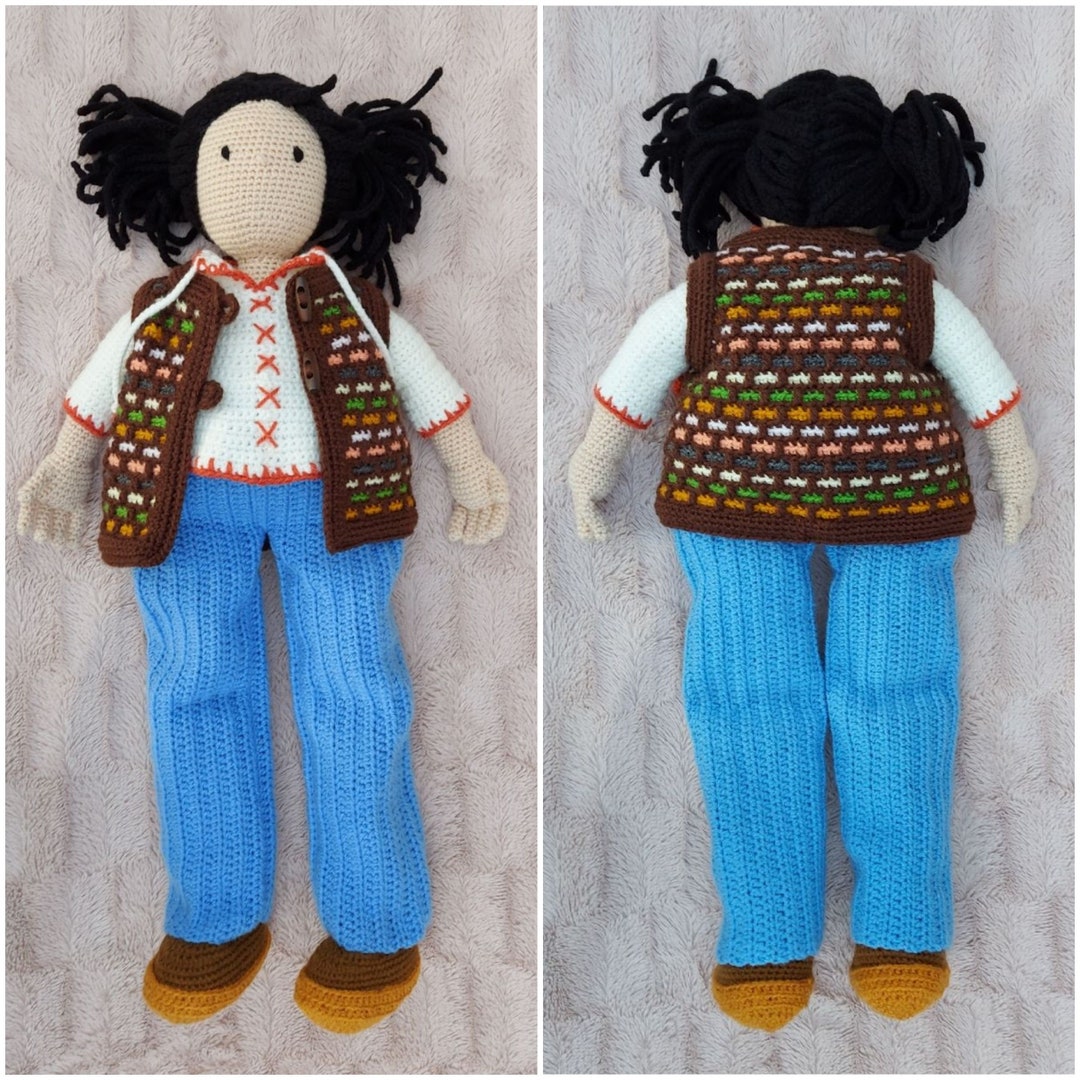 Clara the Cowgirl Ragdoll 1 X PATTERN ONLY - Etsy