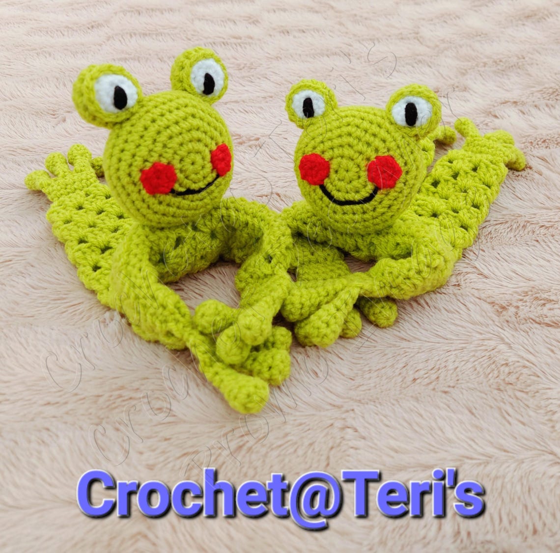 Happy Frog Granny Hexagon Lovey PATTERN ONLY - Etsy