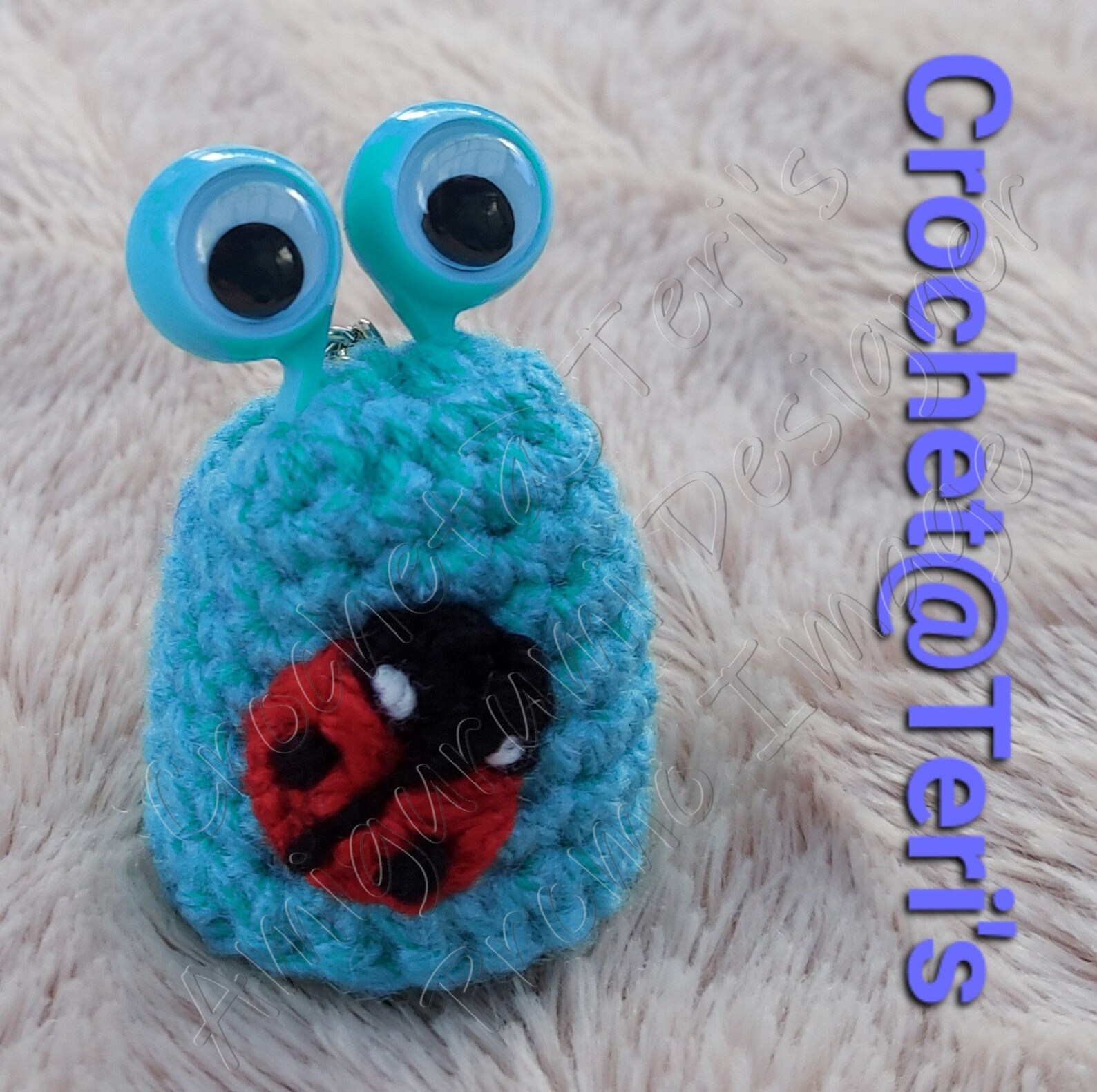Googly Eyed Aliens in the Garden Keychains PATTERN ONLY - Etsy
