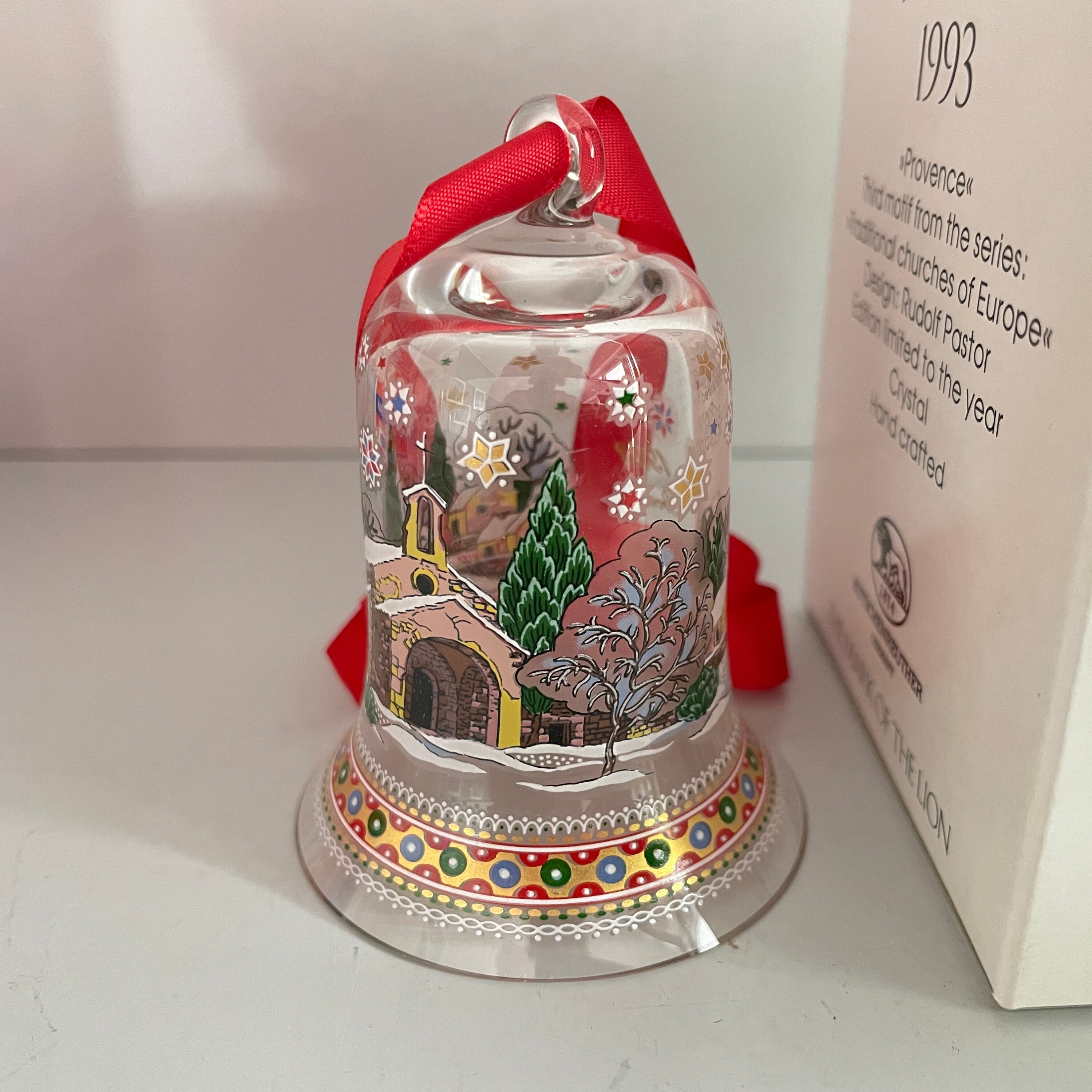 Rudolf Pastor HUTSCHENREUTHER Provence 1993 CRYSTAL BELL Original ...