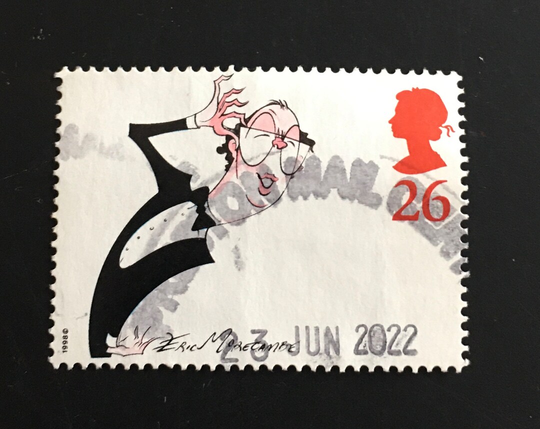Eric Morecambe Famous Comedian UK GB Vintage Postage Stamp 1998 ...