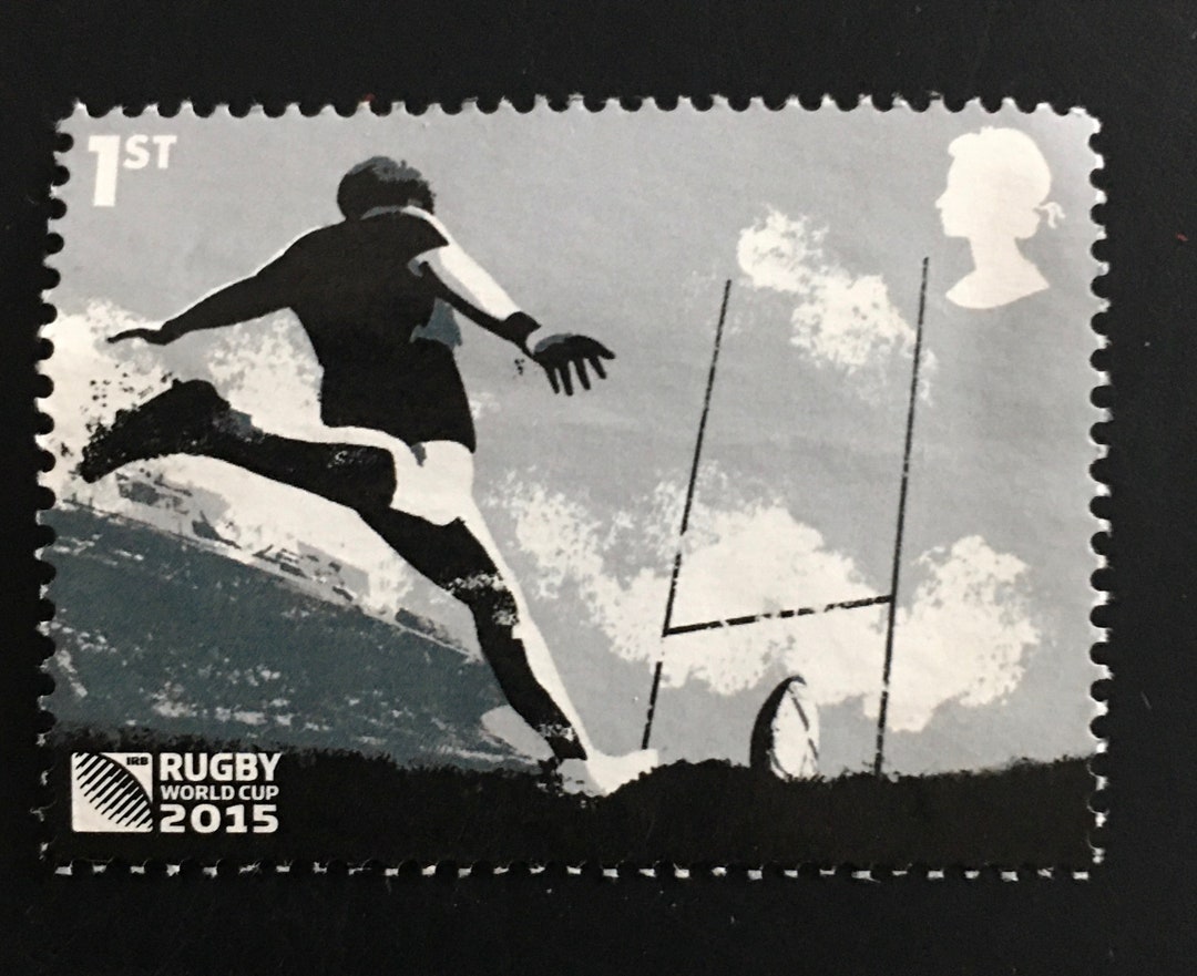 Rugby World Cup 2015 Postage Stamp Philately Stamp Crafts Junk Journal ...