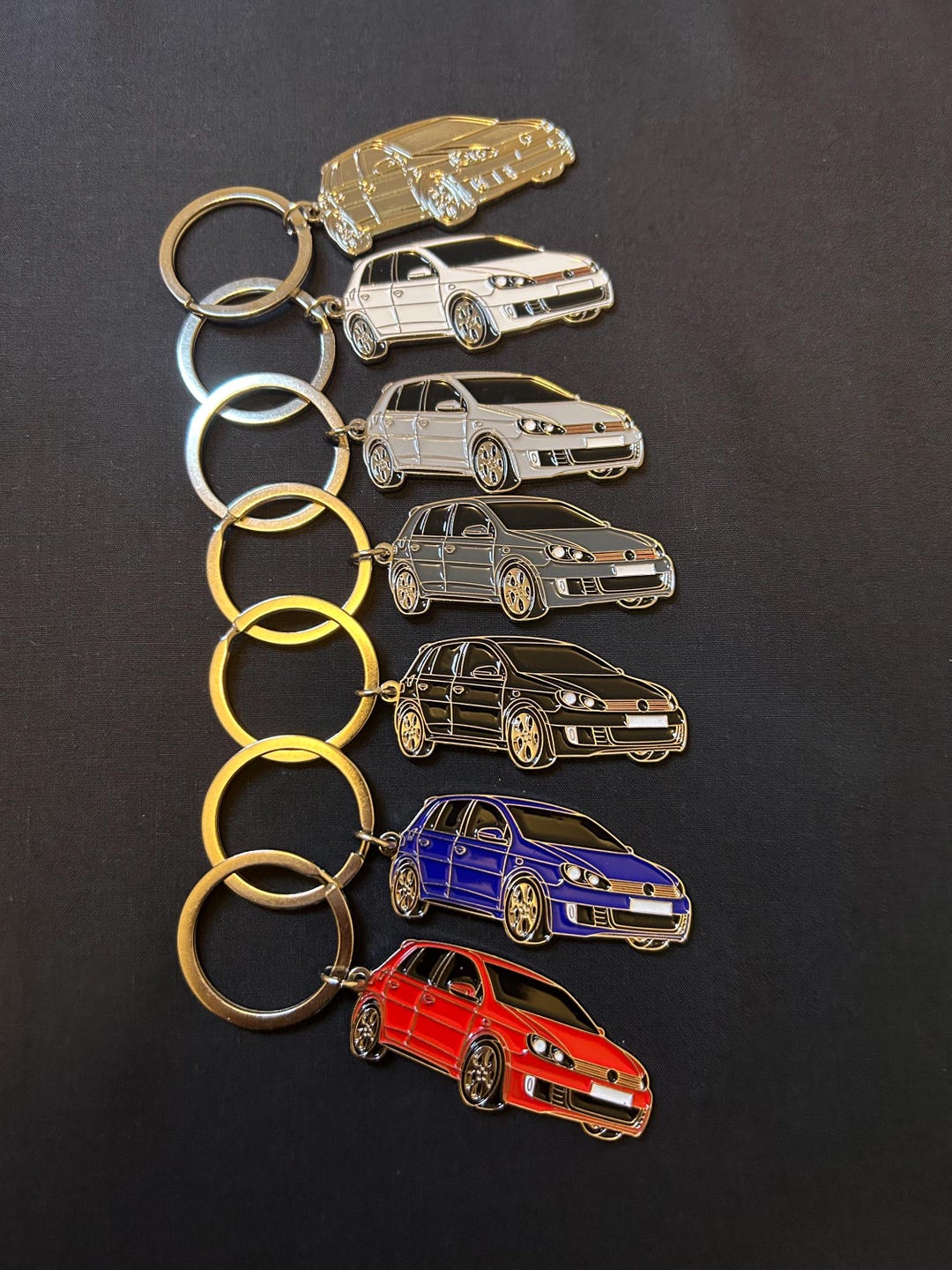 VW Golf MK6 GTI Keychain - Etsy
