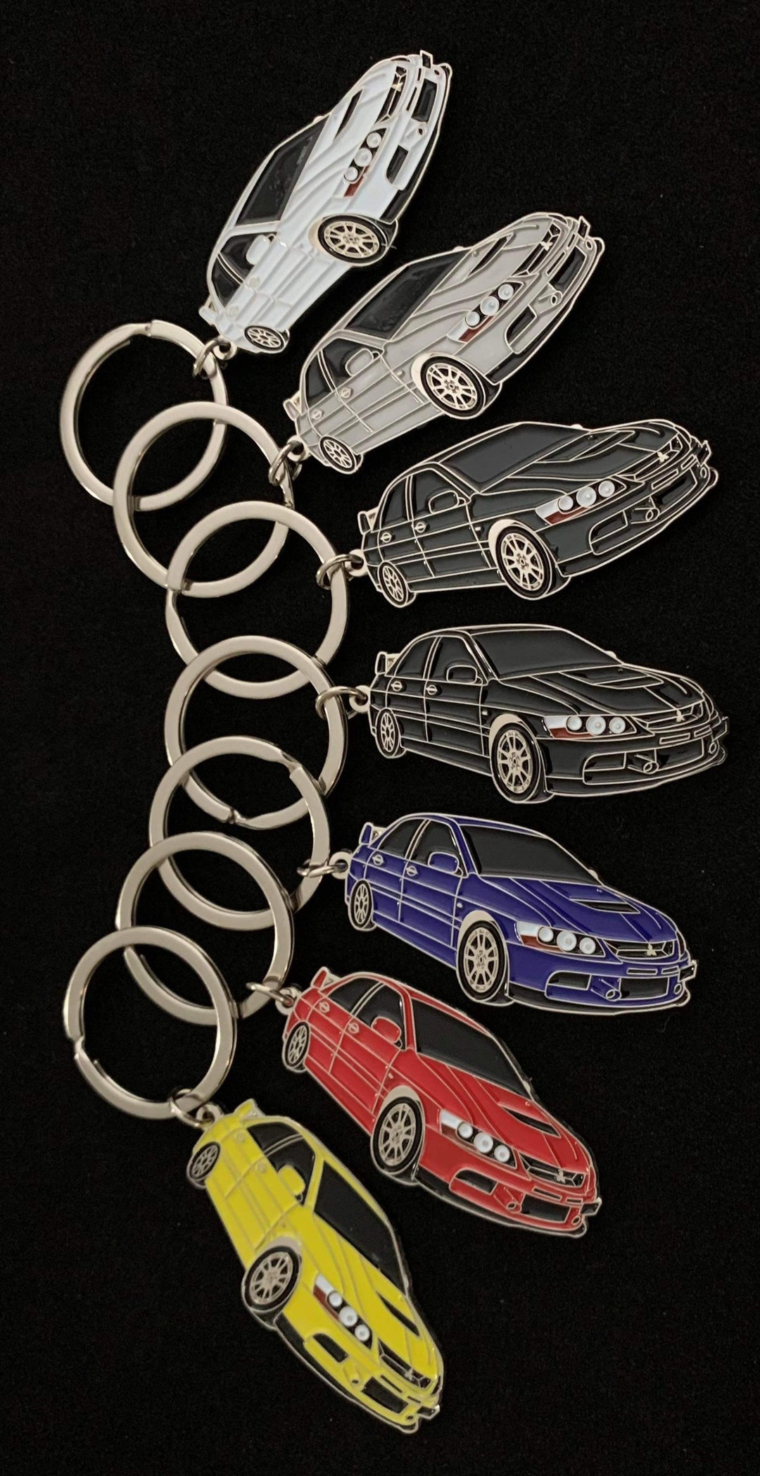 Mitsubishi EVO 9 Keychain - Etsy