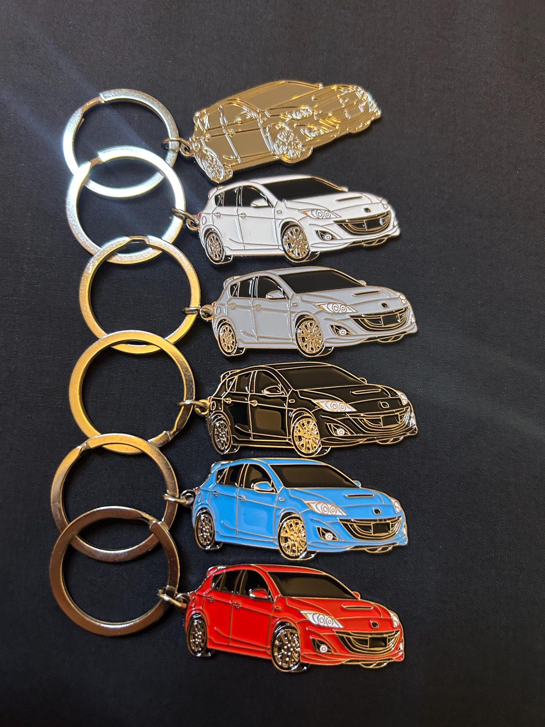 Mazda 3 MPS 2nd Generation Keychain - Etsy