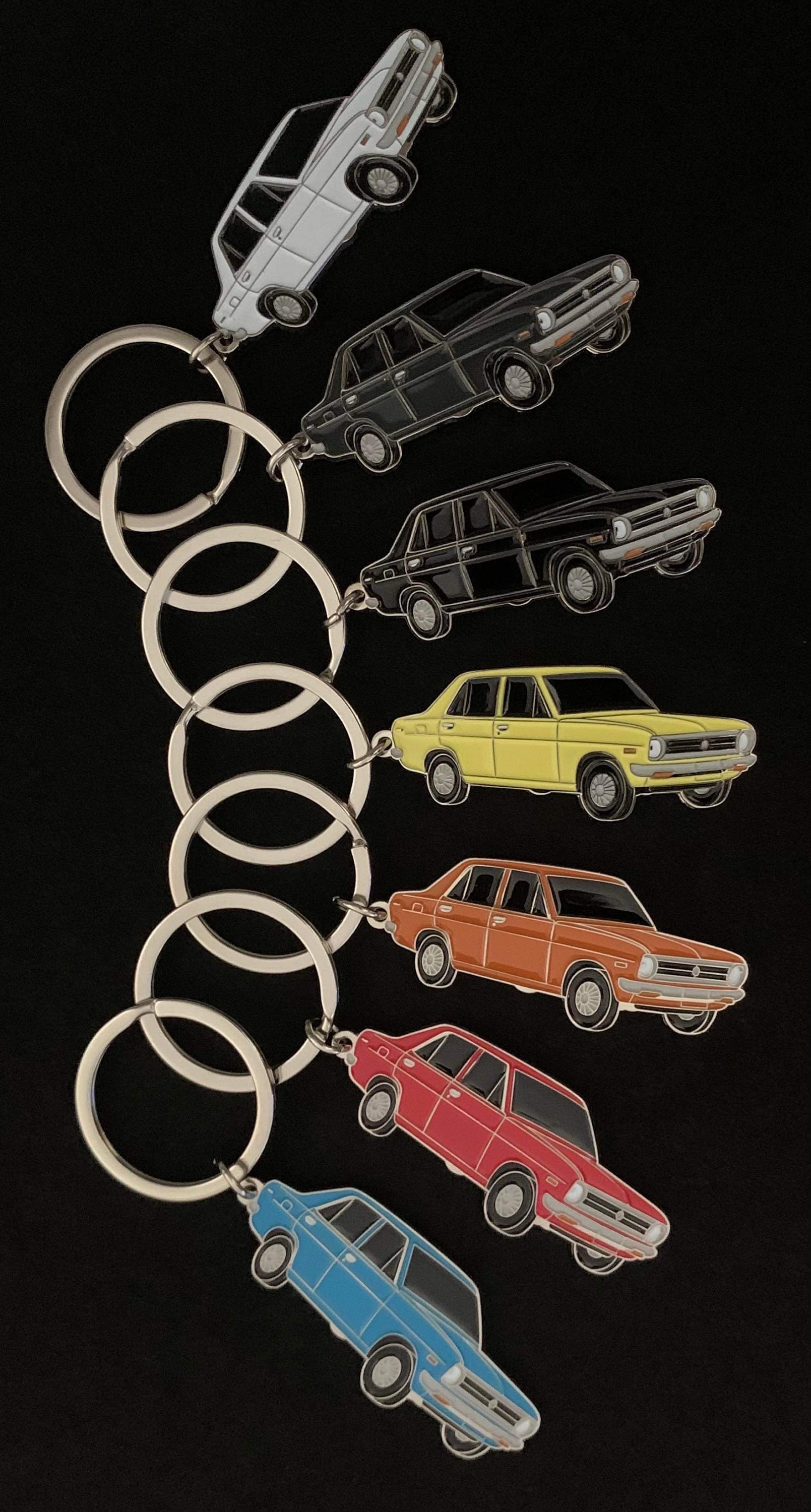 Datsun 1200 Sedan Keychain - Etsy