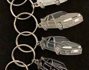 Nissan Skyline R34 GTR Keychain | Etsy Australia