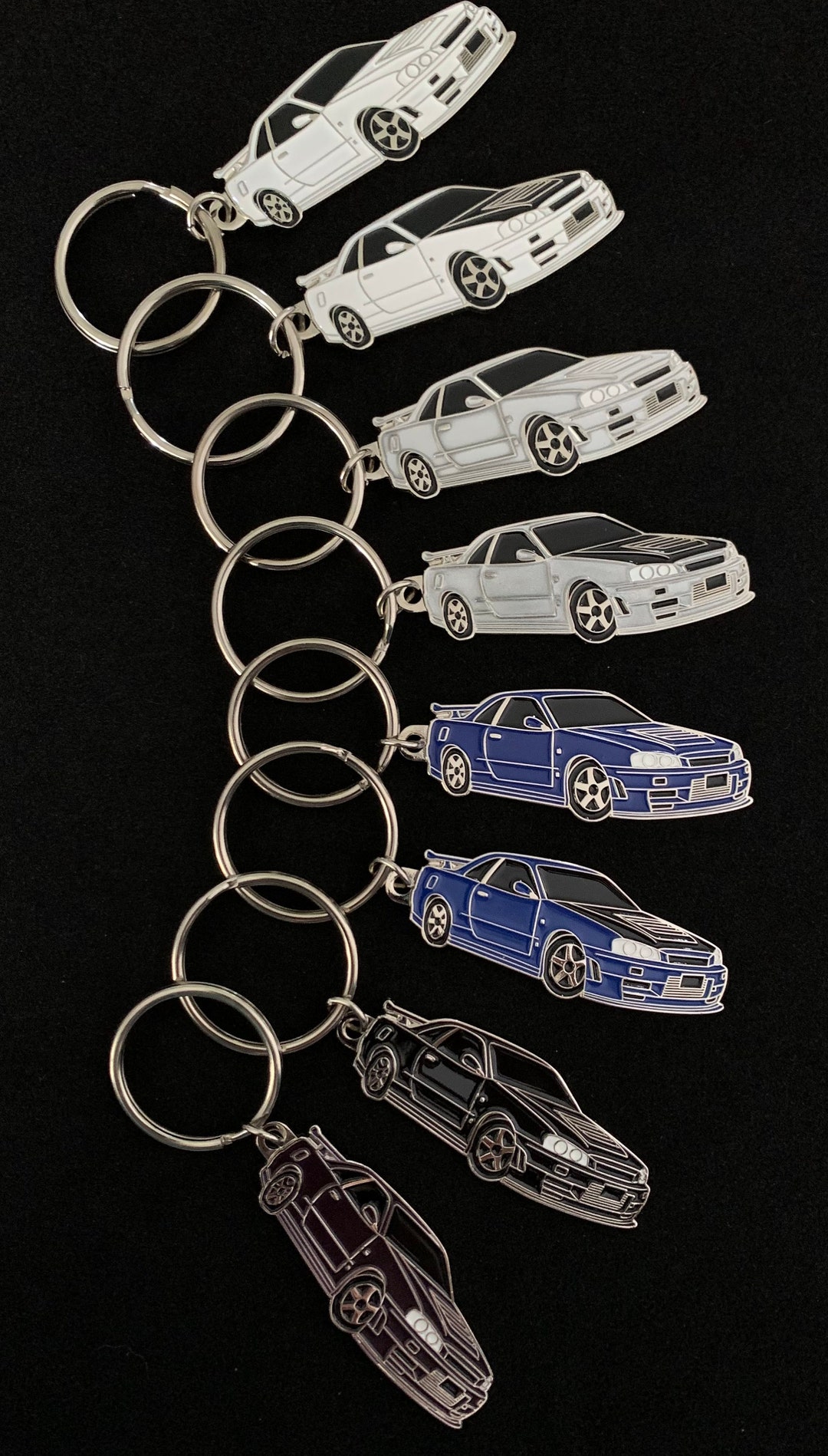 Nissan Skyline R34 GTR Keychain - Etsy UK