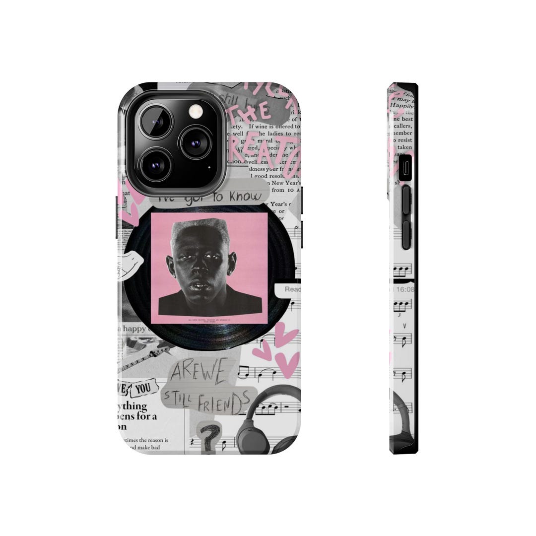 Tyler the Creator Tough Phone Cases, Music Lover's Accessory, Vinyl Art ...