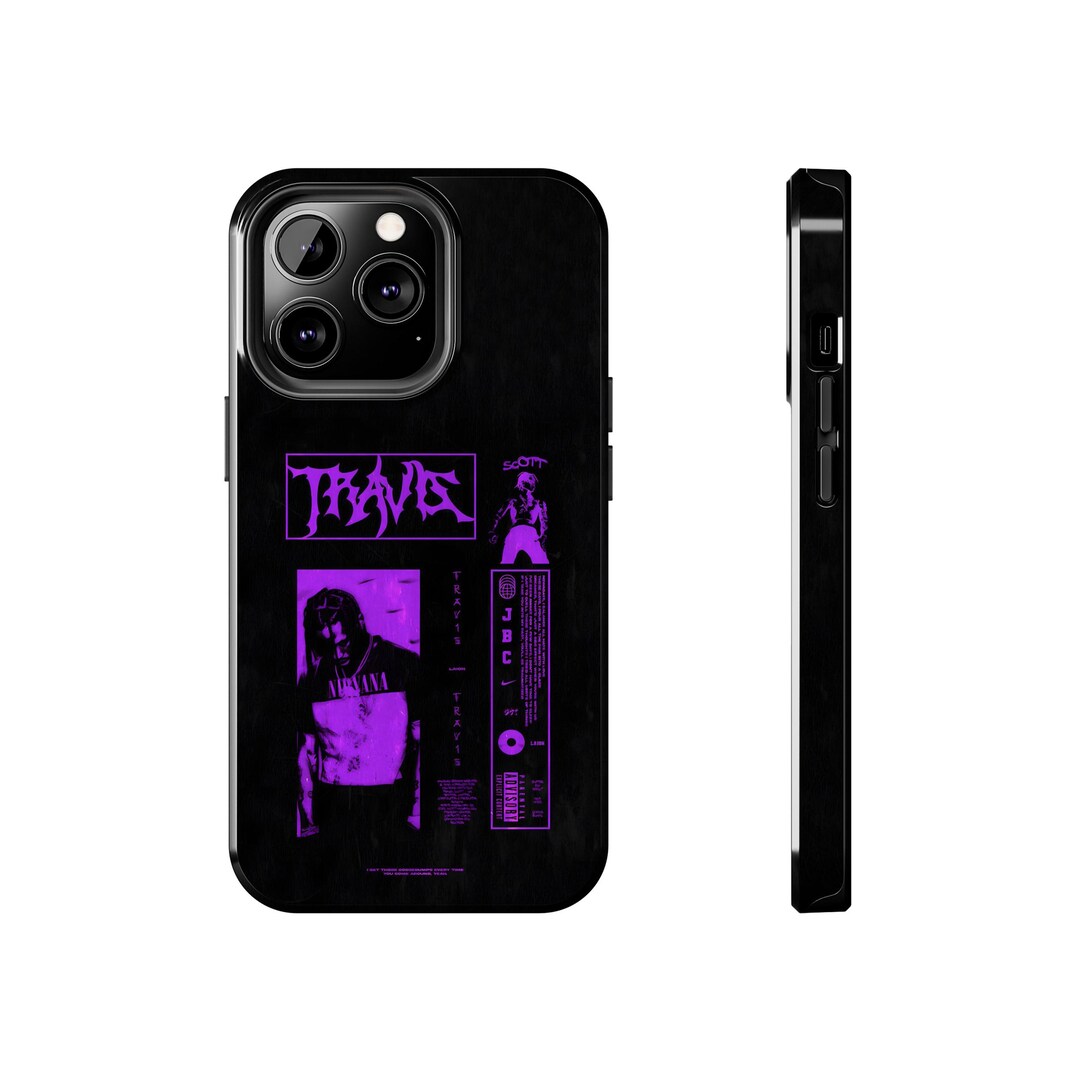 Travis Scott Phone Case, Rapper Music Artist Phone Case, Tough Phone ...