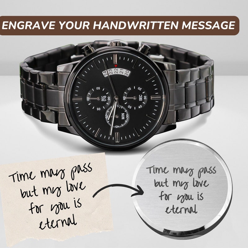 Engrave Caseback Watch - Etsy