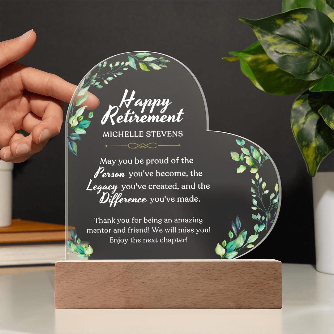 Retirement Gift, Coworker Leaving Gift, Gift for Coworker, Leaving Job ...