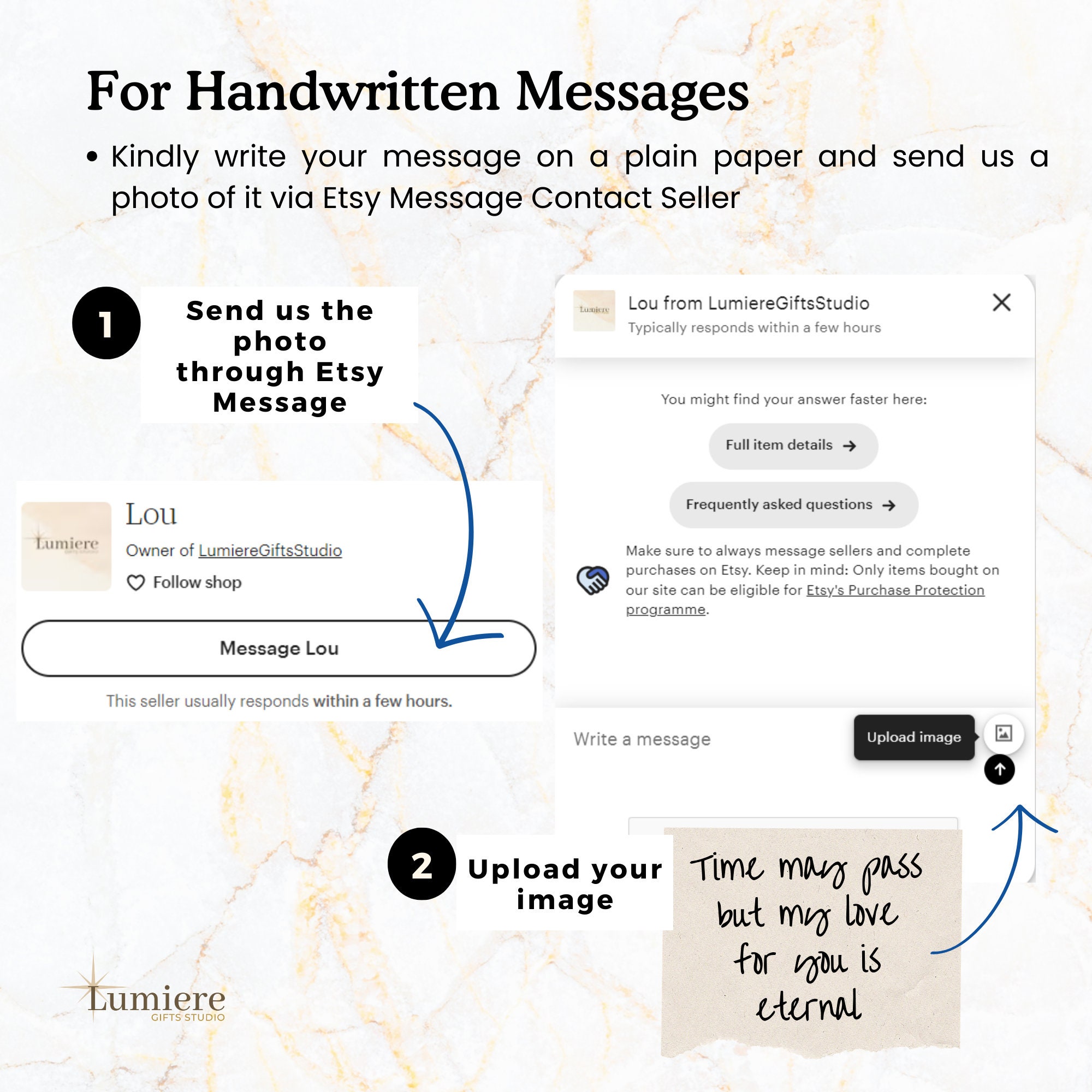 Handwritten Message, Engraved Watch, Engraved Watch for Men ...