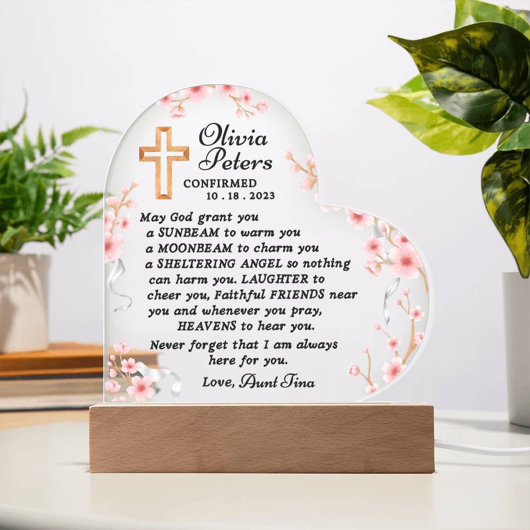 Confirmation Gifts for Girls, Confirmation Gift Catholic Christian ...