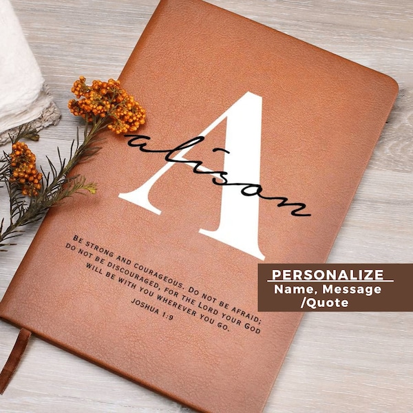 Personalized Journal - Etsy