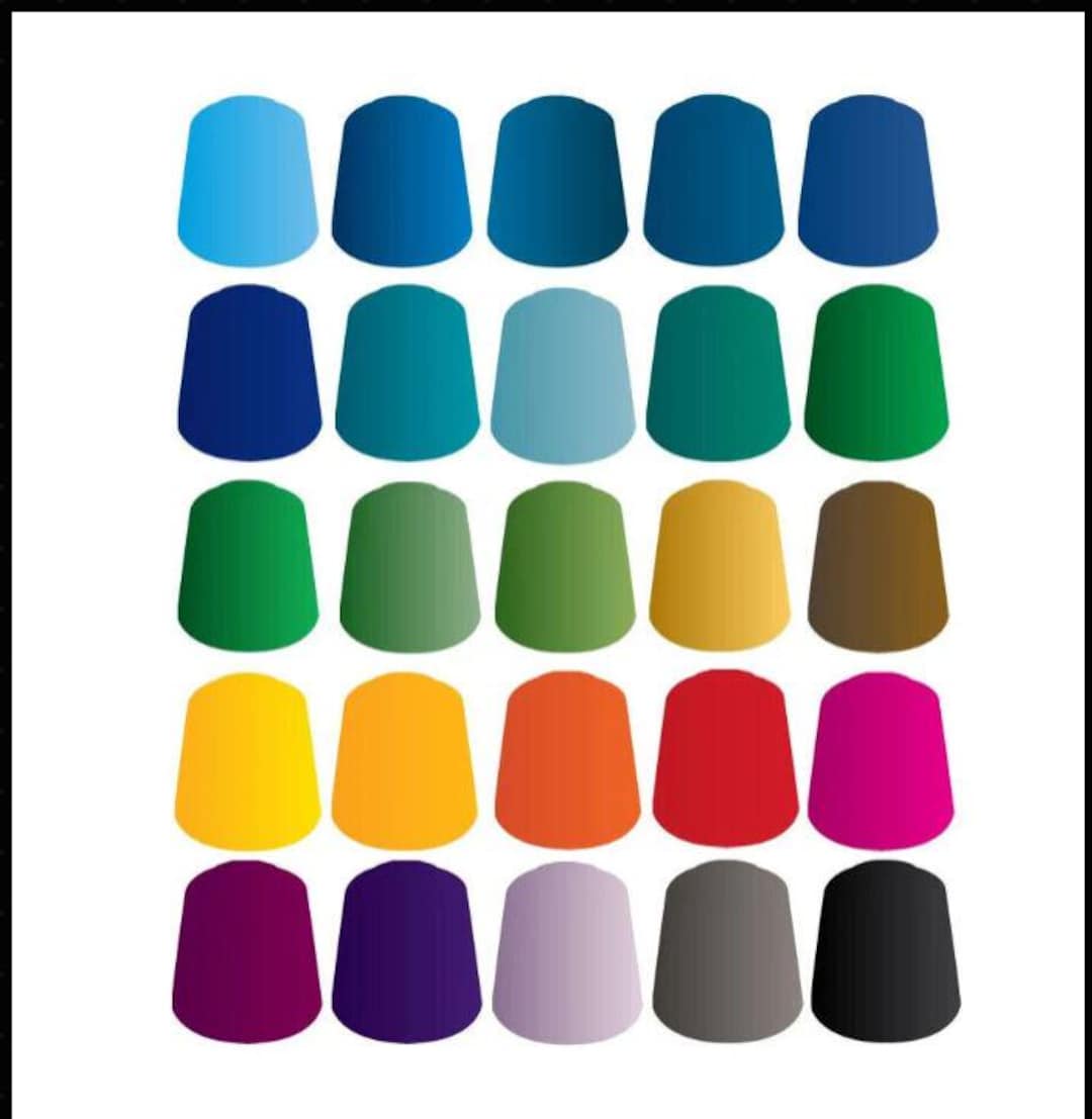 New Contrast Citadel Paints Bundle - Etsy