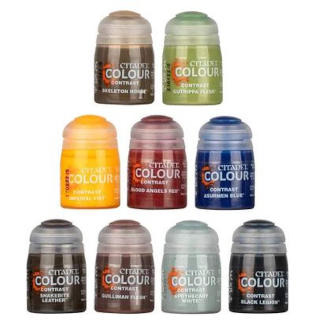 Contrast Set of Citadel Paint - Etsy