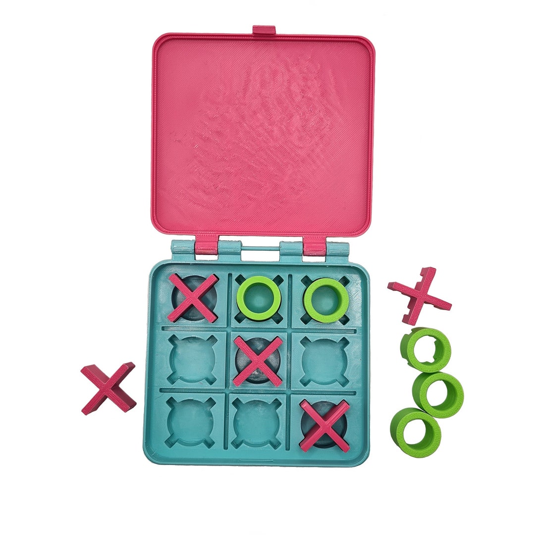 3D Printed Tic-tac-toe in a Box - Etsy