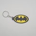 3D Printed Classic Batman Logo Keychain - Etsy