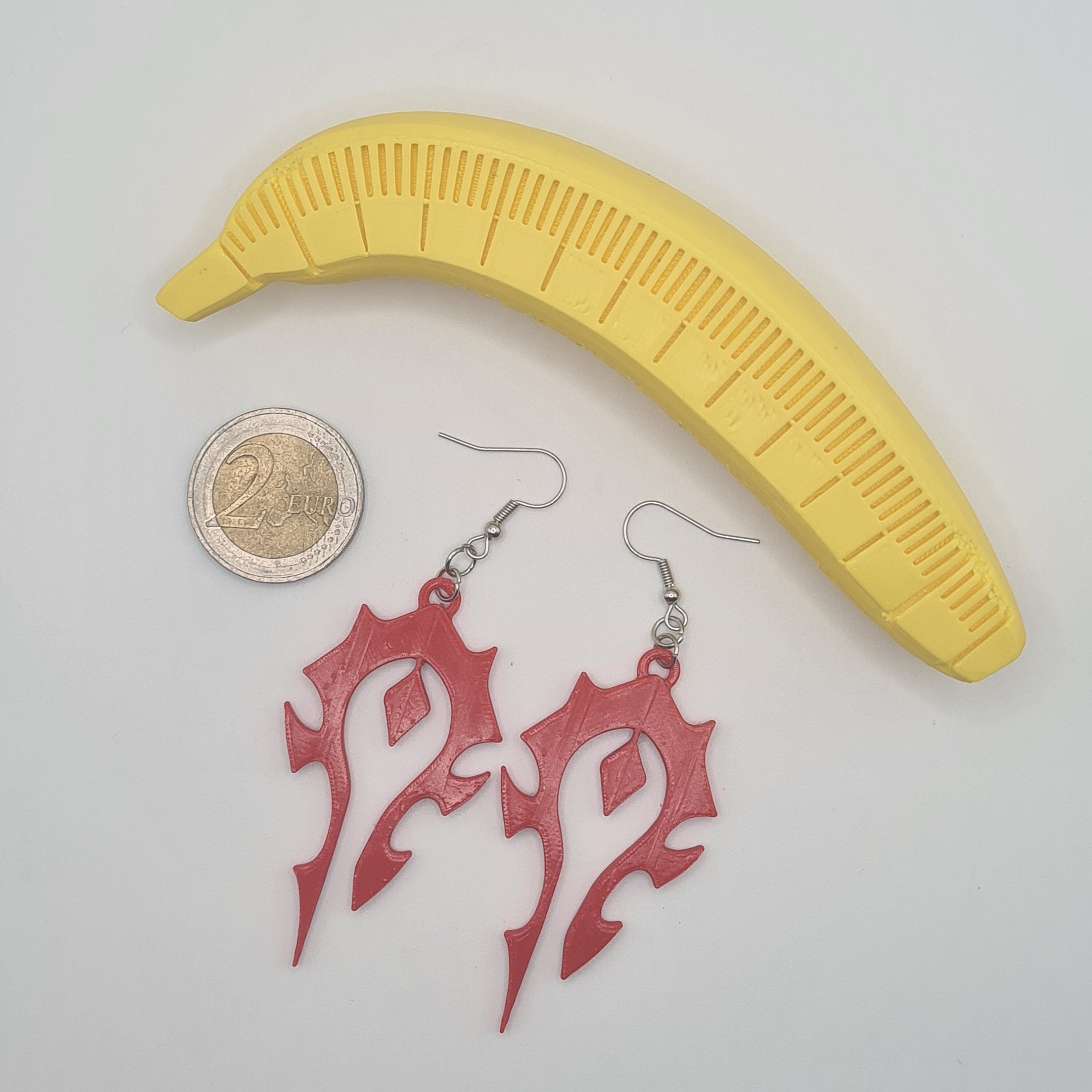 3D Printed World of Warcraft Horde Symbol Earrings - Etsy