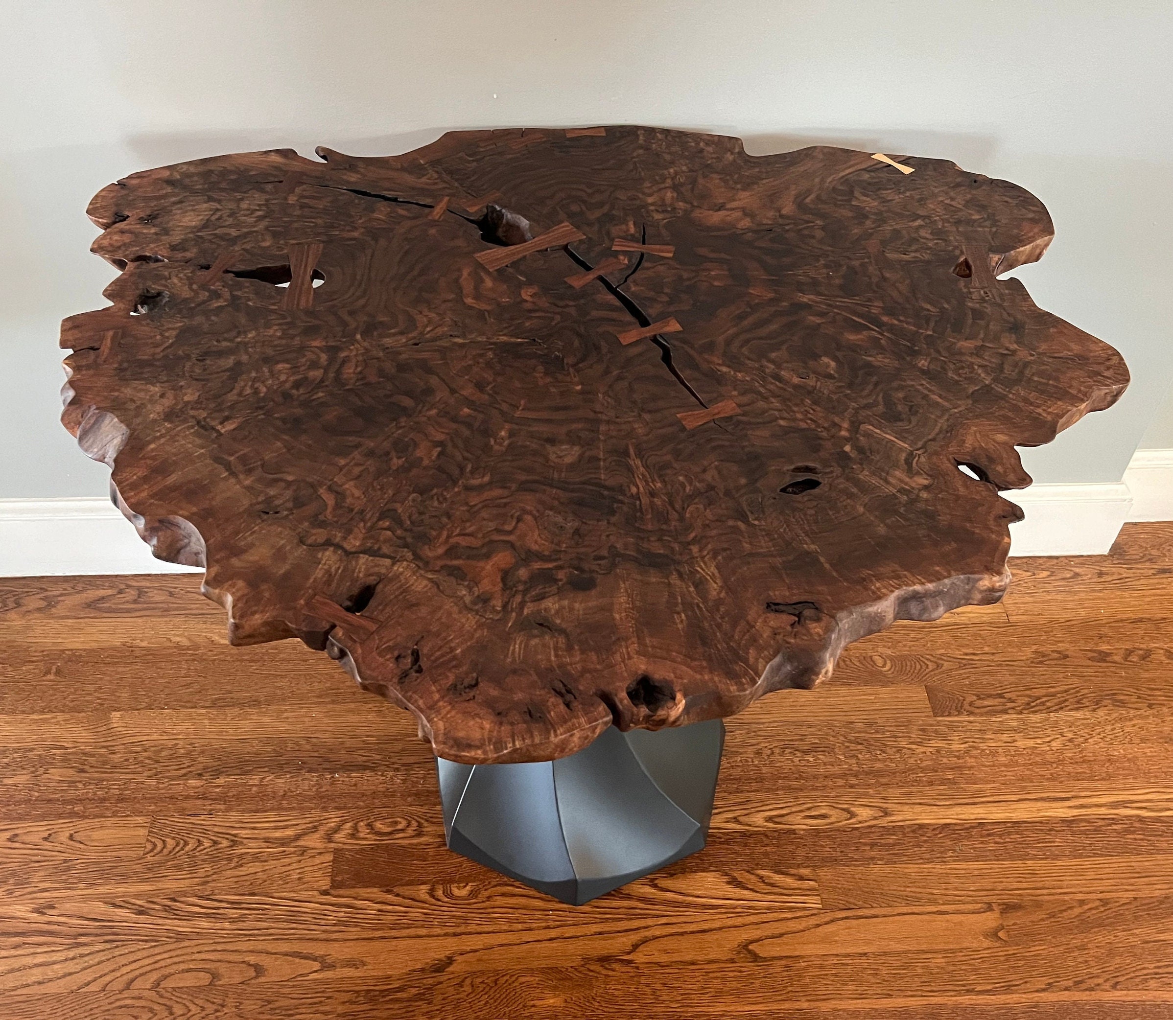 Claro Walnut Table - Etsy