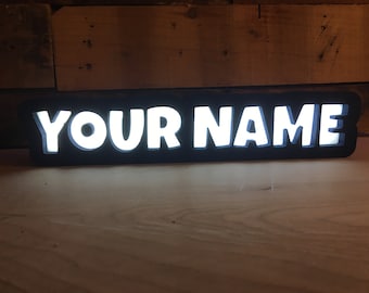 Last Name Lights - Etsy
