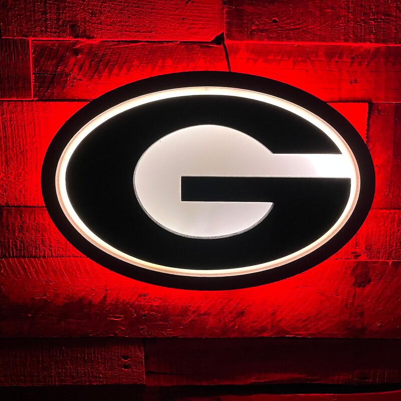 College Logo Led Light - Etsy