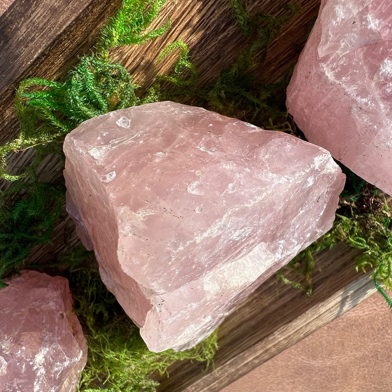 Large Rose Quartz - Etsy