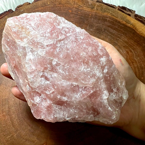 Large Rose Quartz - Etsy