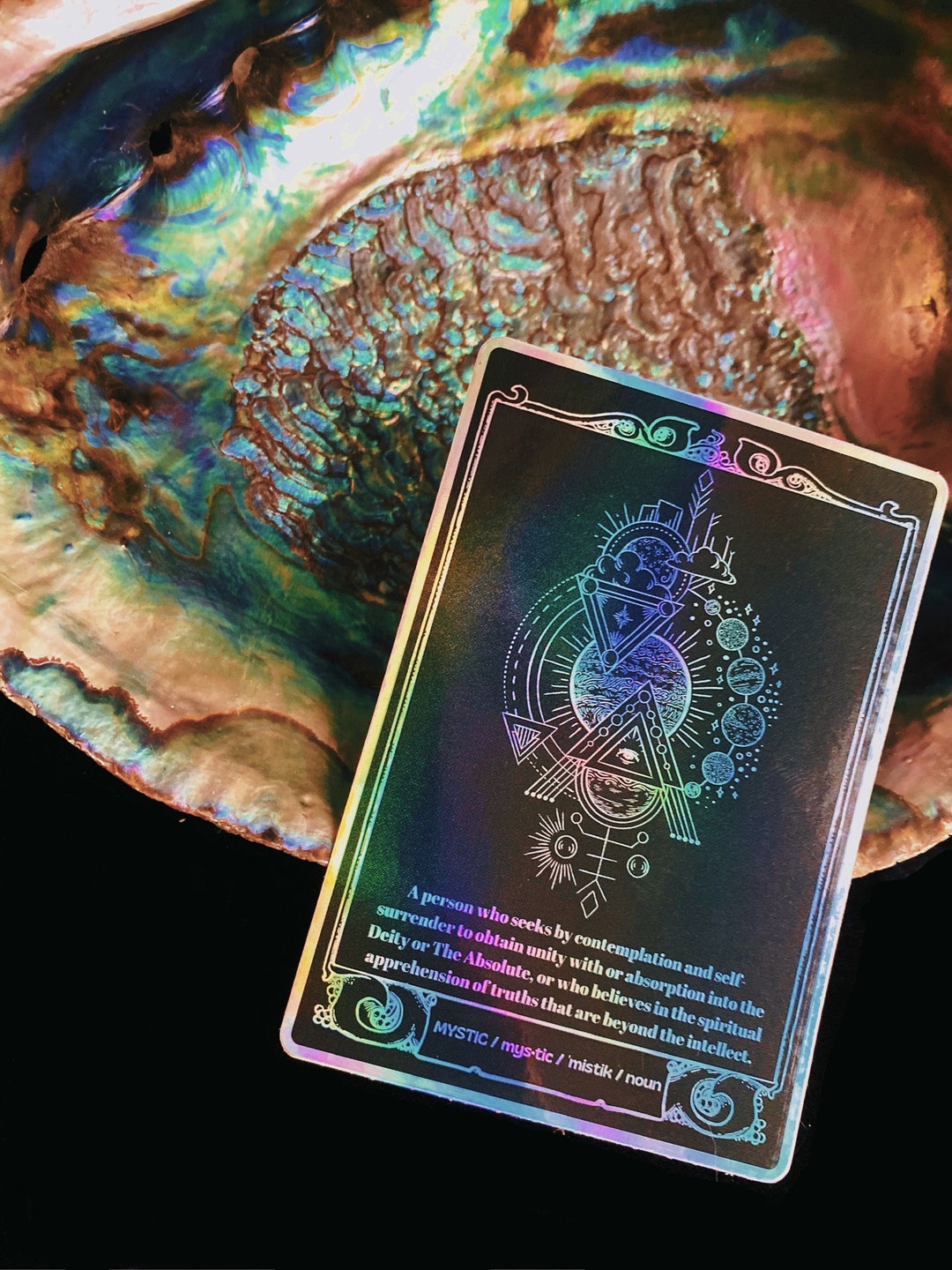 Mystical Trippy Sticker Ft. Mystic Words, Mystic Eye & Mystic Solar ...