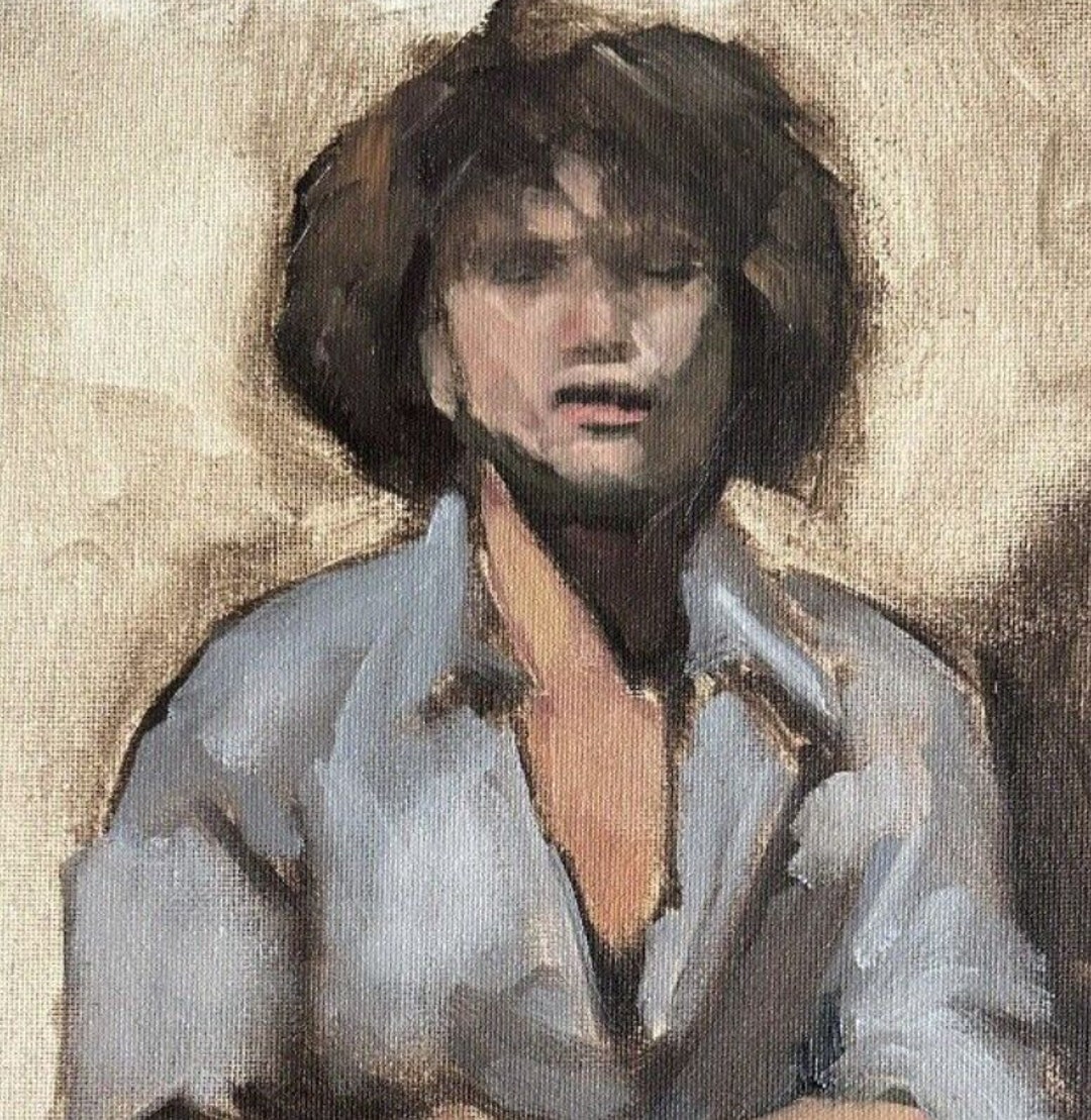 Portrait Young Man Original Oil on Panel Signed / Original Portrait ...