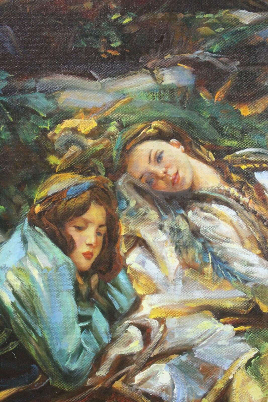 Portrait of Women After Singer Oil Painting on Canvas / - Etsy