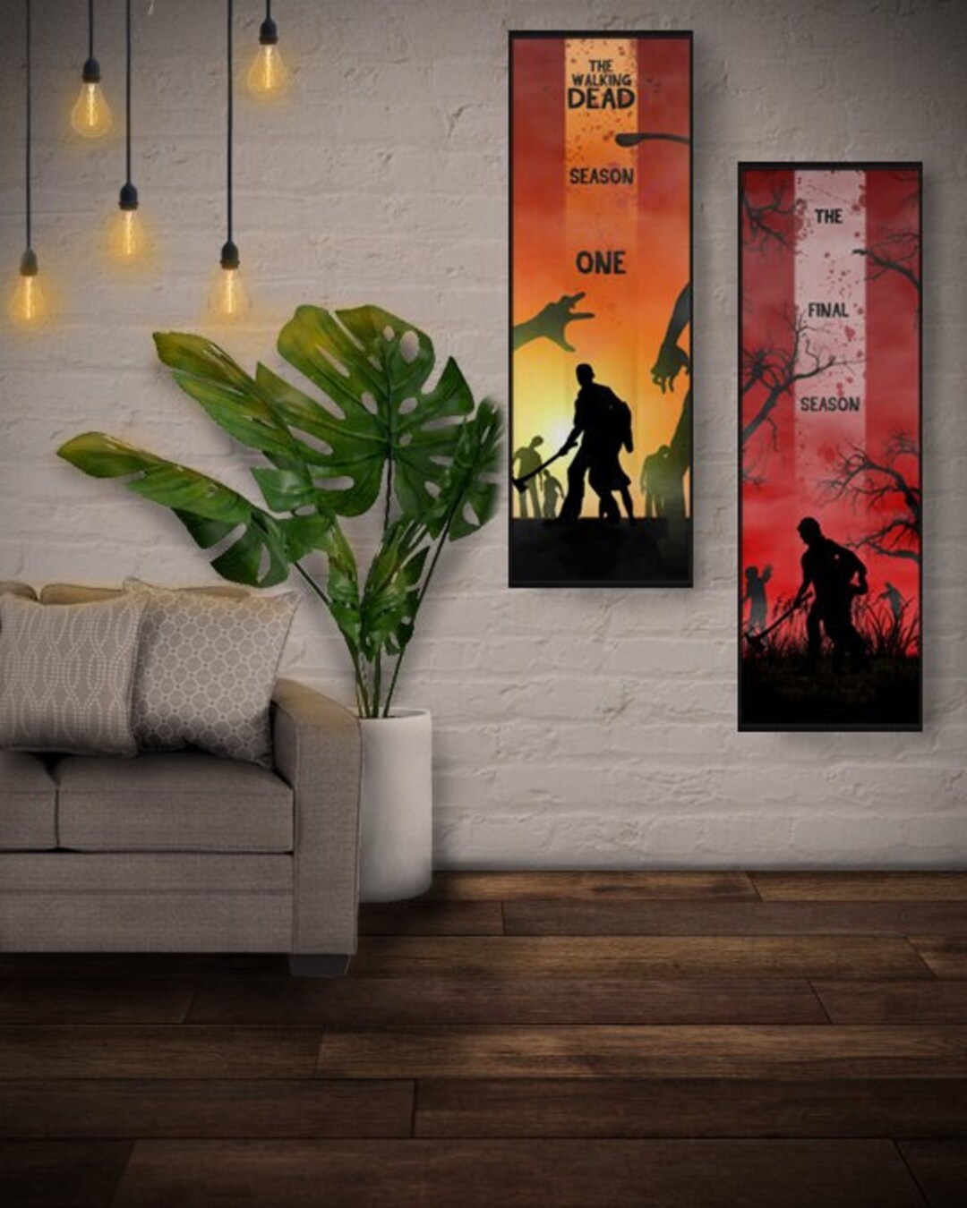 The Walking Dead Game: Poster Set Clementine and Lee Clementine and AJ ...