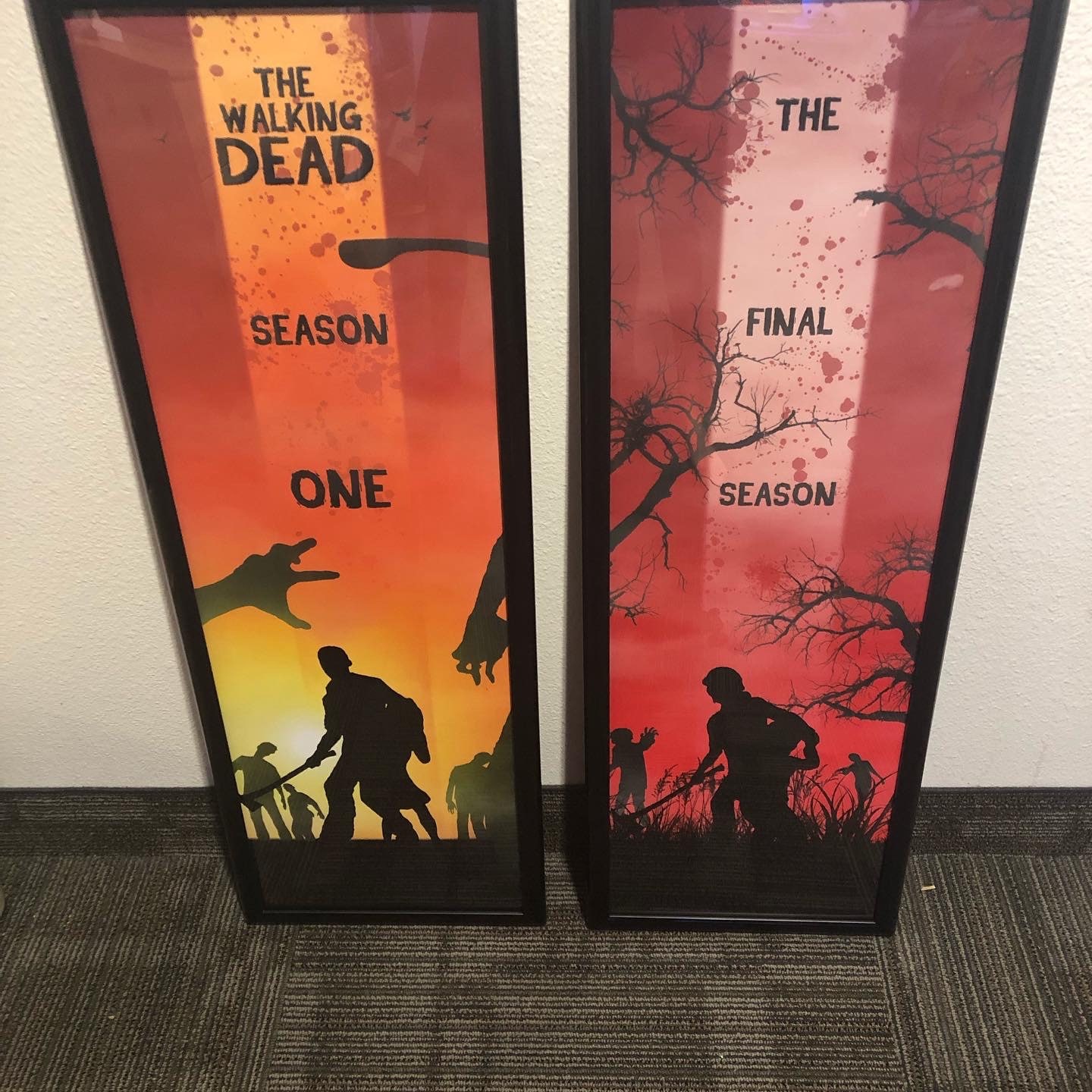 The Walking Dead Game: Poster Set Clementine and Lee Clementine and AJ ...