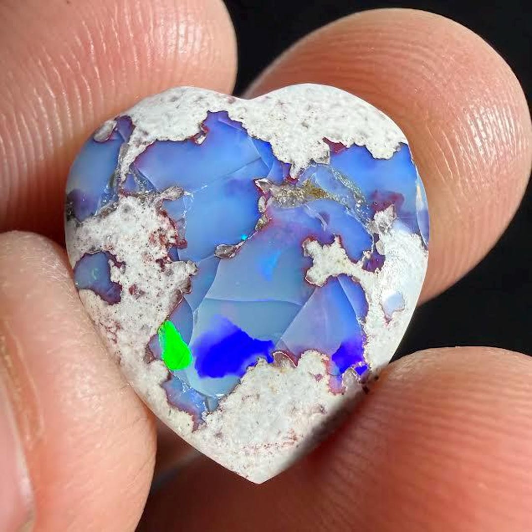 Beautiful Mexican Fire Opal on Matrix With Its Incredible Flashes of ...