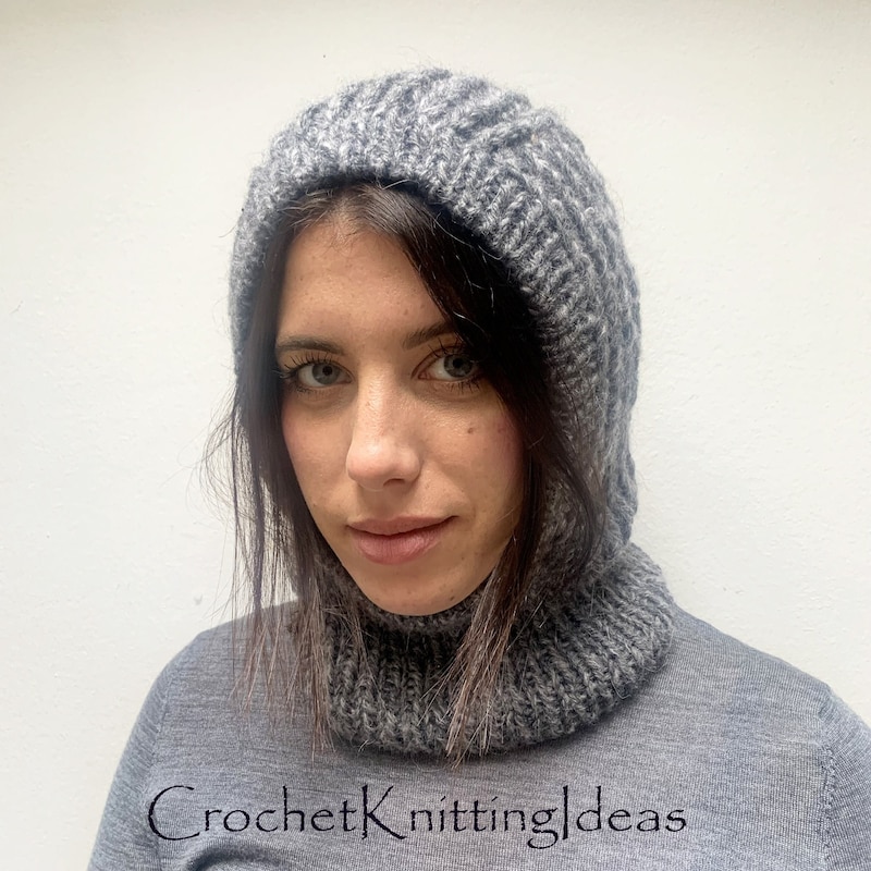 Balaclava Knitting Pattern - Etsy