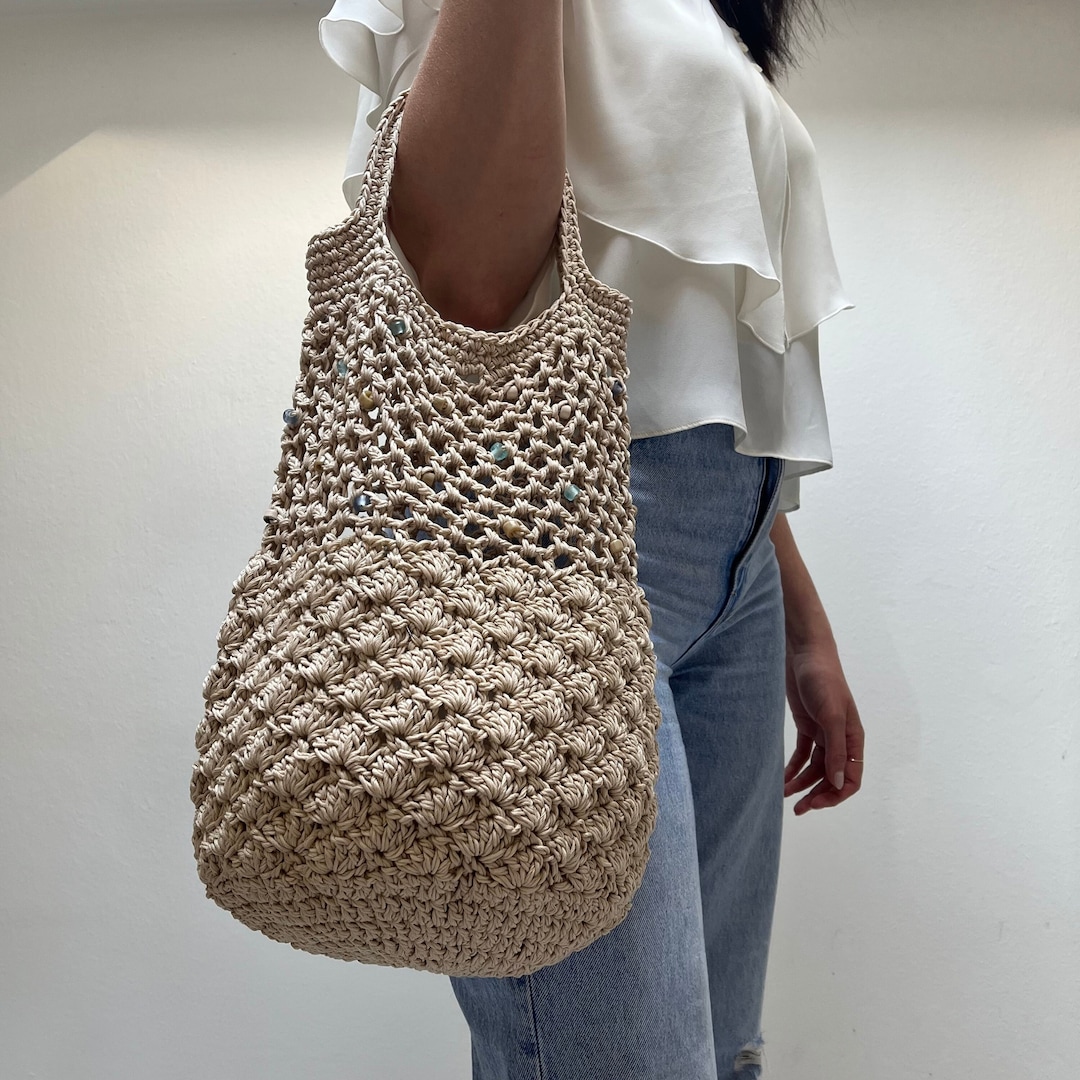 Crochet Pattern Boho Bag, Crochet Pattern, Instant Download, Summer Bag ...