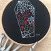 Spider Web Rose Embroidery Pattern: Halloween Hoop Art (PDF Pattern) - Etsy