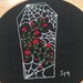 Spider Web Rose Embroidery Pattern: Halloween Hoop Art (PDF Pattern) - Etsy
