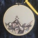 Geometric Mountain || Ramiel || Hand Embroidery Hoop Art || Full ...