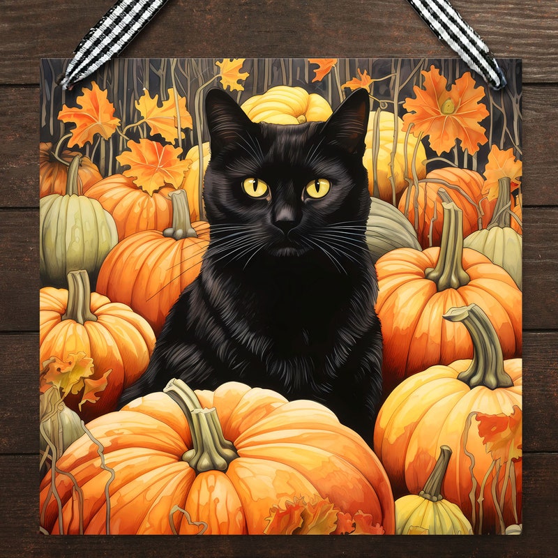 Rustic Cat Art - Etsy