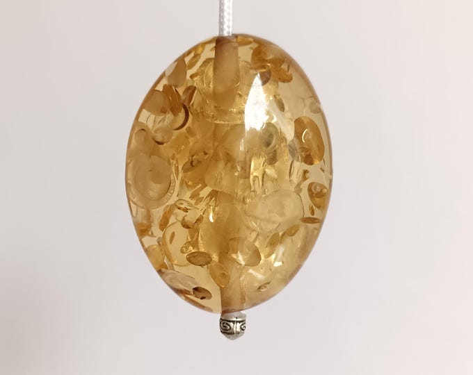 Resin Yellow and Gold Coloured Light Pull - Etsy