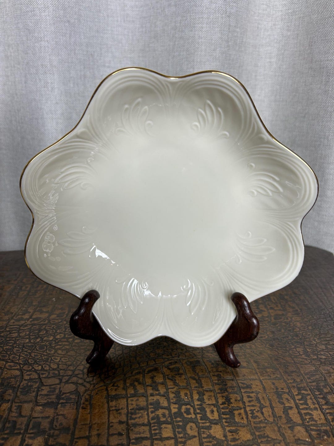 Vintage Lenox Scallop Edged Bowl From the Saybrooke Collection - Etsy