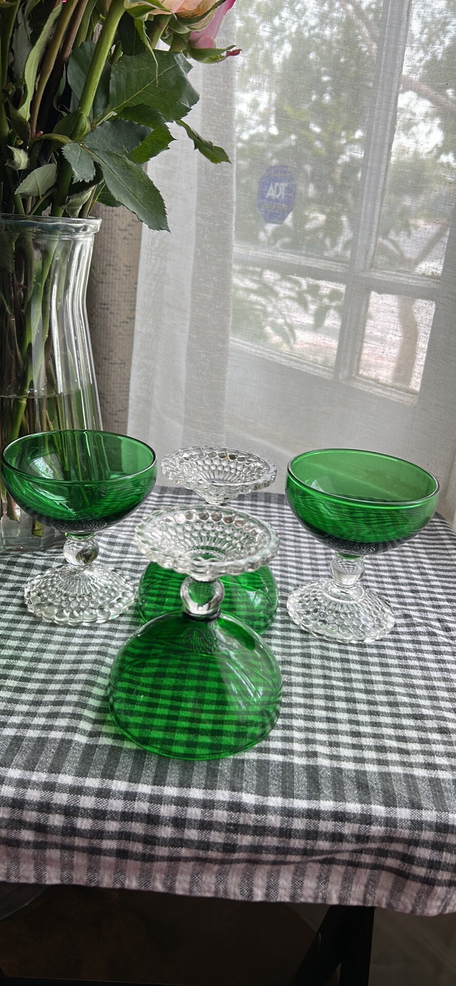 Anchor Hocking Bubble Foot Champagne/sherbet Glass, Sold Individually ...