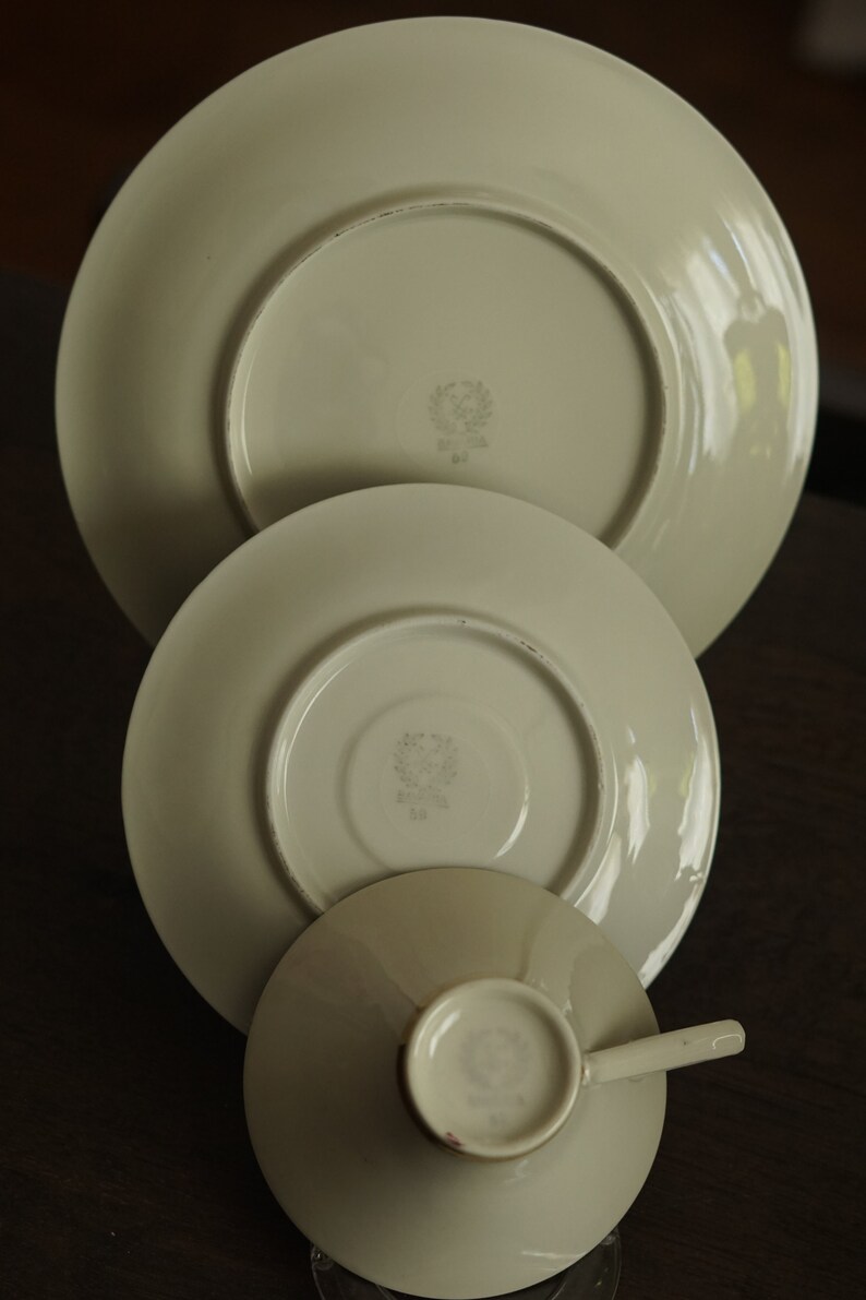 Vintage Bavarian Tea Set Trio - Etsy