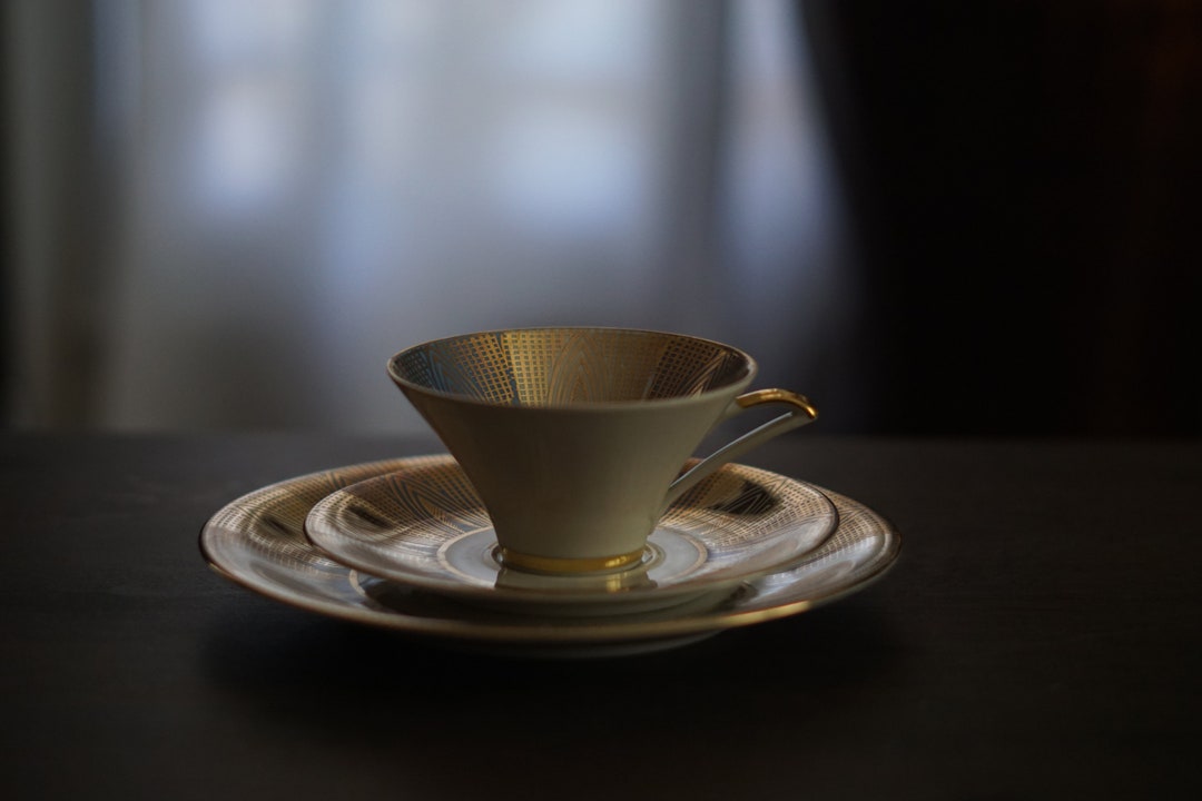 Vintage Bavarian Tea Set Trio - Etsy