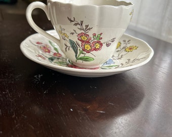 Copeland Spode England Leyden Cup and Saucer - Etsy