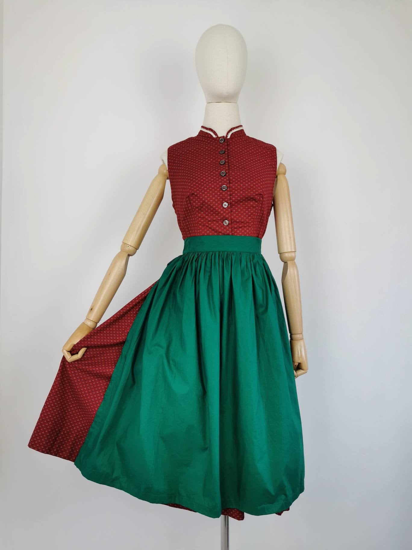 Vintage Dirndl Cottagecore Tracht Oktoberfest Milkmaid Apron - Etsy UK